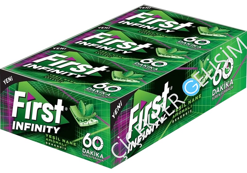 FİRST INFINITY 60 Dk. 27 Gr. (12 Ad.*20 Pk.) Yeşil Nane – Çiçekler ...