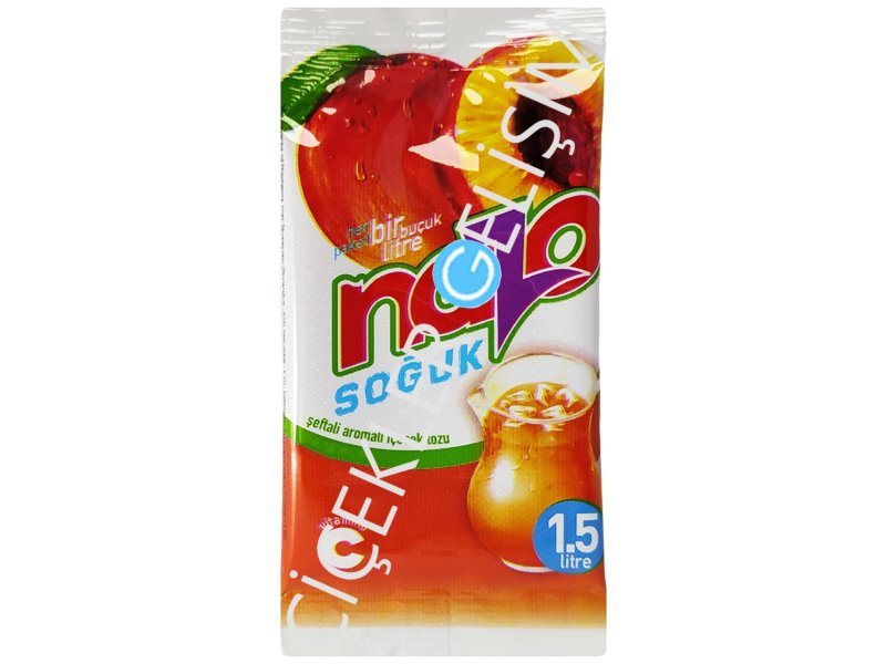 NAZO TOZ İÇECEK 9 Gr. (24 Ad.*16 Pk.) Şeftali – Çiçekler Gelişim Toptan ...
