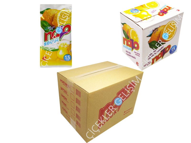 NAZO TOZ İÇECEK 9 Gr. (24 Ad.*16 Pk.) Limon – Çiçekler Gelişim Toptan ...