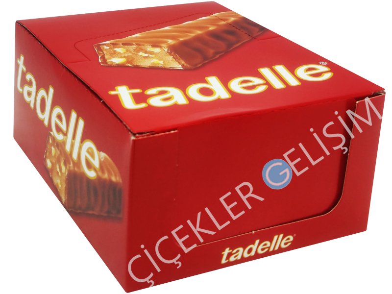 TADELLE 30 GR. ÇİKOLATA (20 Ad.*6 Pk.) Fındık Dolgulu – Çiçekler ...